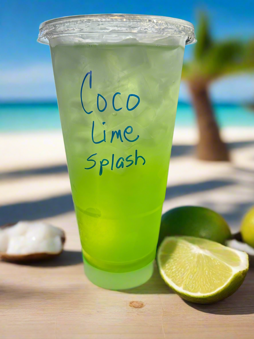 Coco Lime Splash – Amped Up Loaded Teas LLC